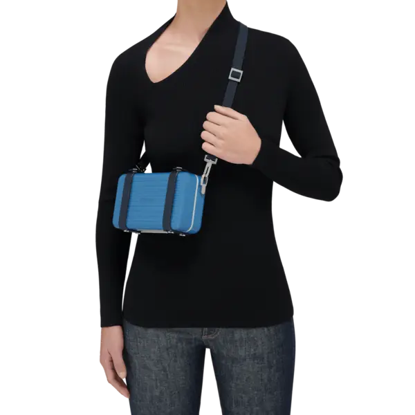 Rimowa Personal Cross-Body Bag - Azure Blue | Editorialist